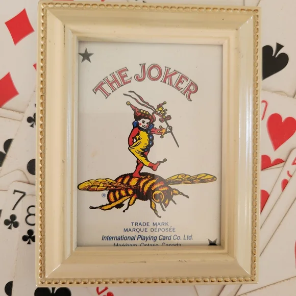 Vintage Joker Playing Cards
